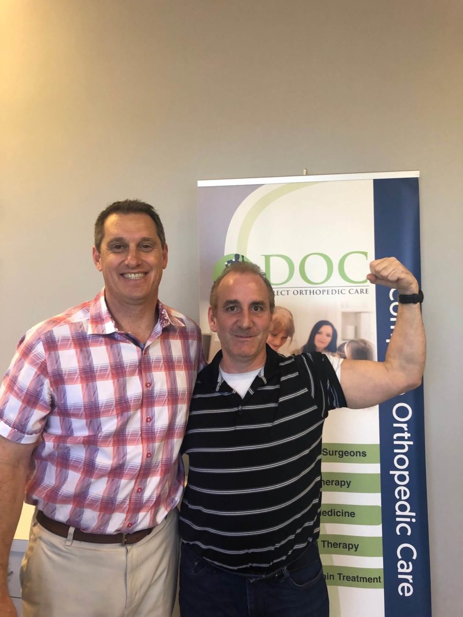 Scott Reaches the Impossible with Both Arms - Direct Orthopedic Care